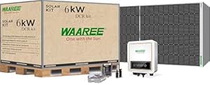 WAAREE Solar 6kW On-Grid System Kit: Complete High-Performance Solution ...