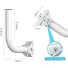 Amazon.com: Universal Wireless Bridge Bracket Mount, 2-Pack Pole and ...