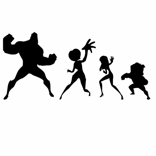 CCI Incredibles Parr Family Dash Violet Elastigirl Mr Incredible Decal ...