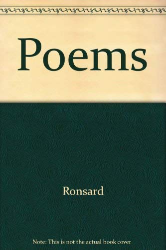 Amazon.com: Poems of Pierre De Ronsard (English and Middle French ...