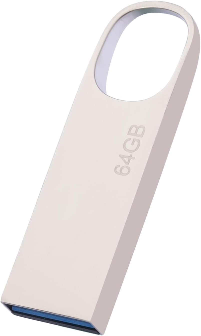 Amazon.com: 3.0 64GB Metal USB Flash Drive Boasting a Rapid 30/35 Mbps ...