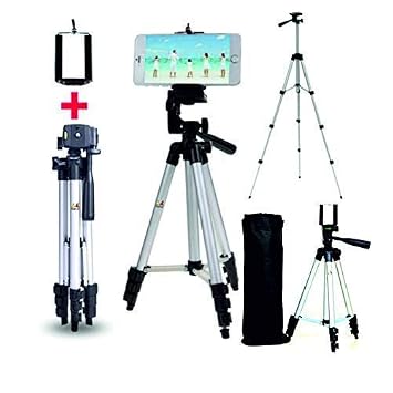 Buy Marklif Adjustable Aluminium Alloy Tripod Stand Holder for Mobile ...