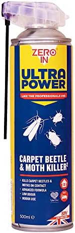 Zero In Carpet Beetle & Moth Killer Spray – Effective Carpet Beetle ...