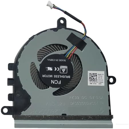 Sanj8 CPU Cooling Fan for Dell Inspiron 5570 5575 l5575 5593 3583 3584 ...