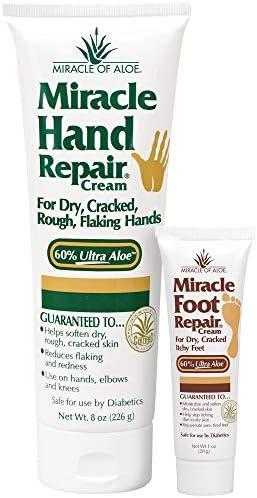 Amazon.com : Miracle Hand Repair 8 oz & Miracle Foot Repair 1 oz tube ...