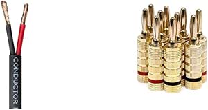 Monoprice 113716 Nimbus Series 14 Gauge AWG 2 Conductor CMP-Rated ...