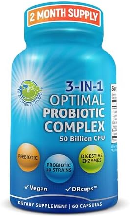 Amazon.com: Probiotics for Men and Women - Organic Prebiotic Probiotic ...