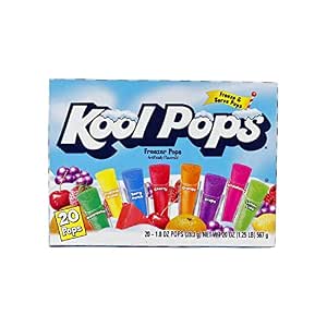 Amazon.com: Kool Pops 20 Freezer Pop 567g : Grocery & Gourmet Food