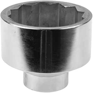 Geko G14185 Douille Bihexagonal 12 points. 2,5 cm 85 mm, argent ...