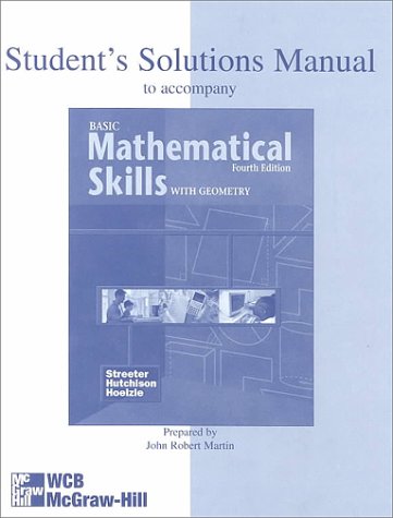 Amazon.com: Basic Math Skills: With Geometry: 9780070125636: Streeter ...