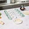 Amazon.com: Home DIY 8 Dumplings Maker Mold Round Shapes Dumpling Mold ...