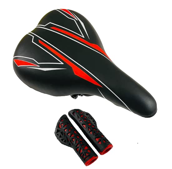 Shrenik Bicycle Saddle/Seat Suspension Springs PU Form Mountain Bike ...