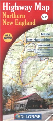 Buy Northern New England Street Map: Main, New Hampshire, Vermont Book ...