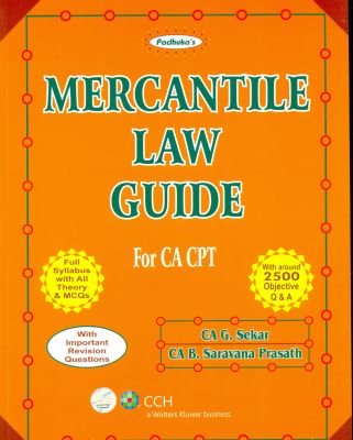 Buy Paduka's - Mercantile Law Guide for CA CPT Book Online at Low ...