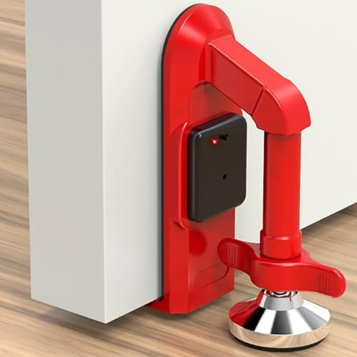 Amazon.com: Portable Alarm Door Stopper - 80dB Anti-Theft Security ...
