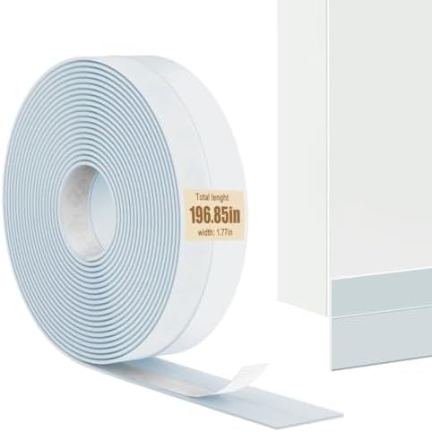 TBWHL Shower Door Bottom Seal Strip Silicone Rubber Sealing Sticker 16 ...