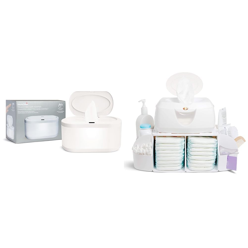 Amazon.com : Munchkin Touch Free Baby Wipe Warmer with Nightlight ...
