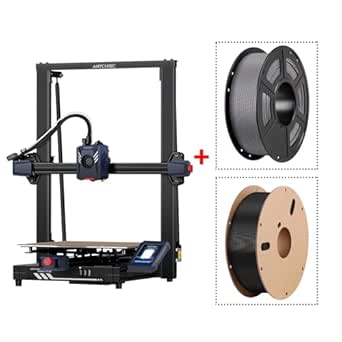 Amazon.com: (PLA Gray+ High Speed Black) Bundle Anycubic 3D Printer Kobra 2 Plus, 500mm/s High ...