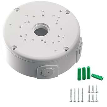 WiTi Junction Box Deep Base for Security Surveillance Cameras, Plastic ...