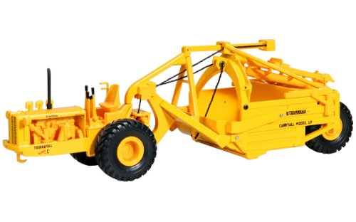 SpecCast CON 015 LeTourneau Yellow 1/50 Scale Super C Tournapull with ...