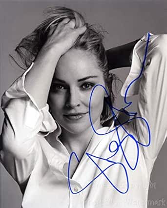 Sharon Stone Signed Autographed 8x10 Inch Photo Print at Amazon's ...