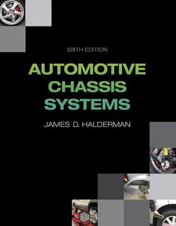Automotive Chassis Systems (6th Edition) (Automotive Systems Books ...