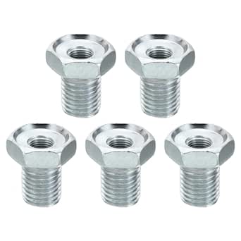 Amazon.com: PATIKIL M16x2 to M10x1 Hex Thread Reducing Connector, 5 ...