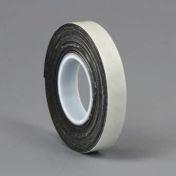 Amazon.com: 3M 4462B Black Foam Tape, 1" Width x 5yd Length (1 roll ...