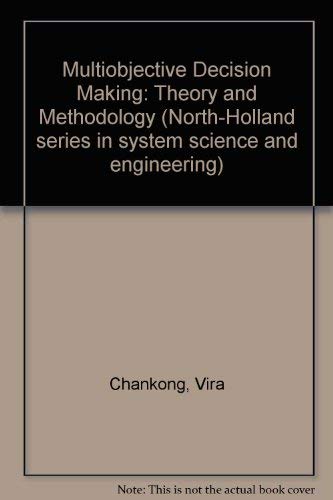 Buy Multiobjective Decision Making: Theory and Methodology Book Online at Low Prices in India ...
