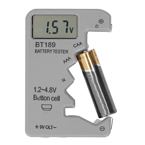 Digital Universal Battery Tester Battery Checke for Testing C, AA, AAA ...