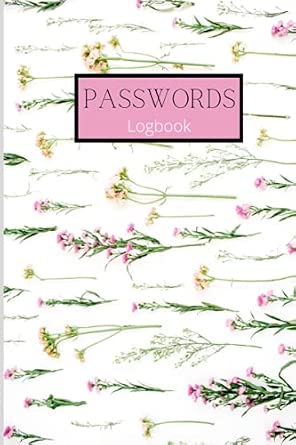 Amazon.com: Passwords Logbook with Alphabetical Tabs: A Perfect Keeper ...