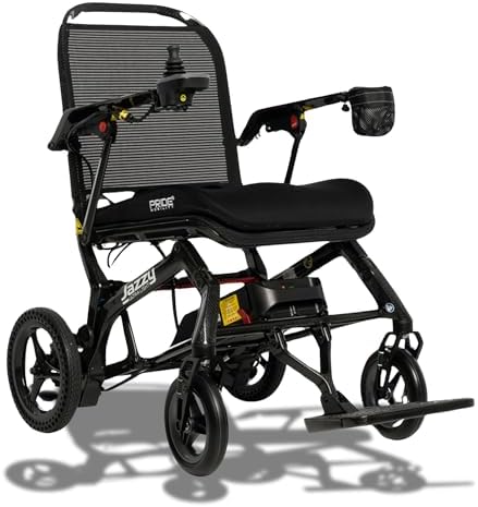 Amazon.com: Pride Mobility Jazzy Ultra Light Folding Travel Power Chair ...