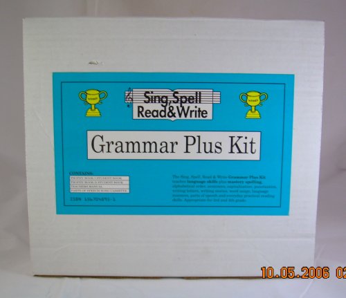 Sing Spell Read and Write Grammar Plus Kit: Sue Dickson: 9781567048957 ...