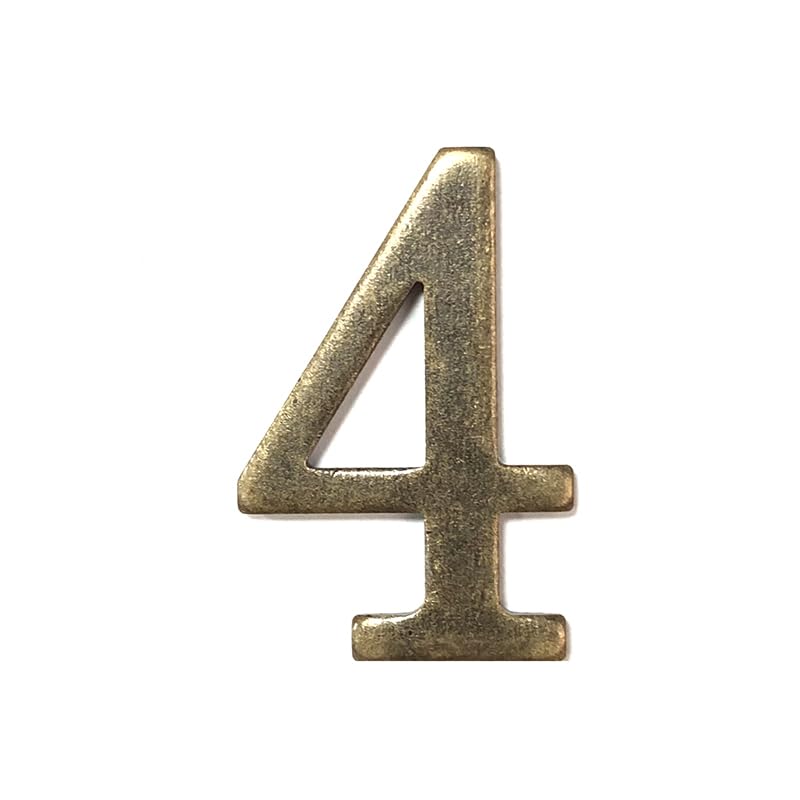 Amazon.com: 1Pcs Mailbox Numbers 2 Inch Solid Zinc Alloy House Numbers ...