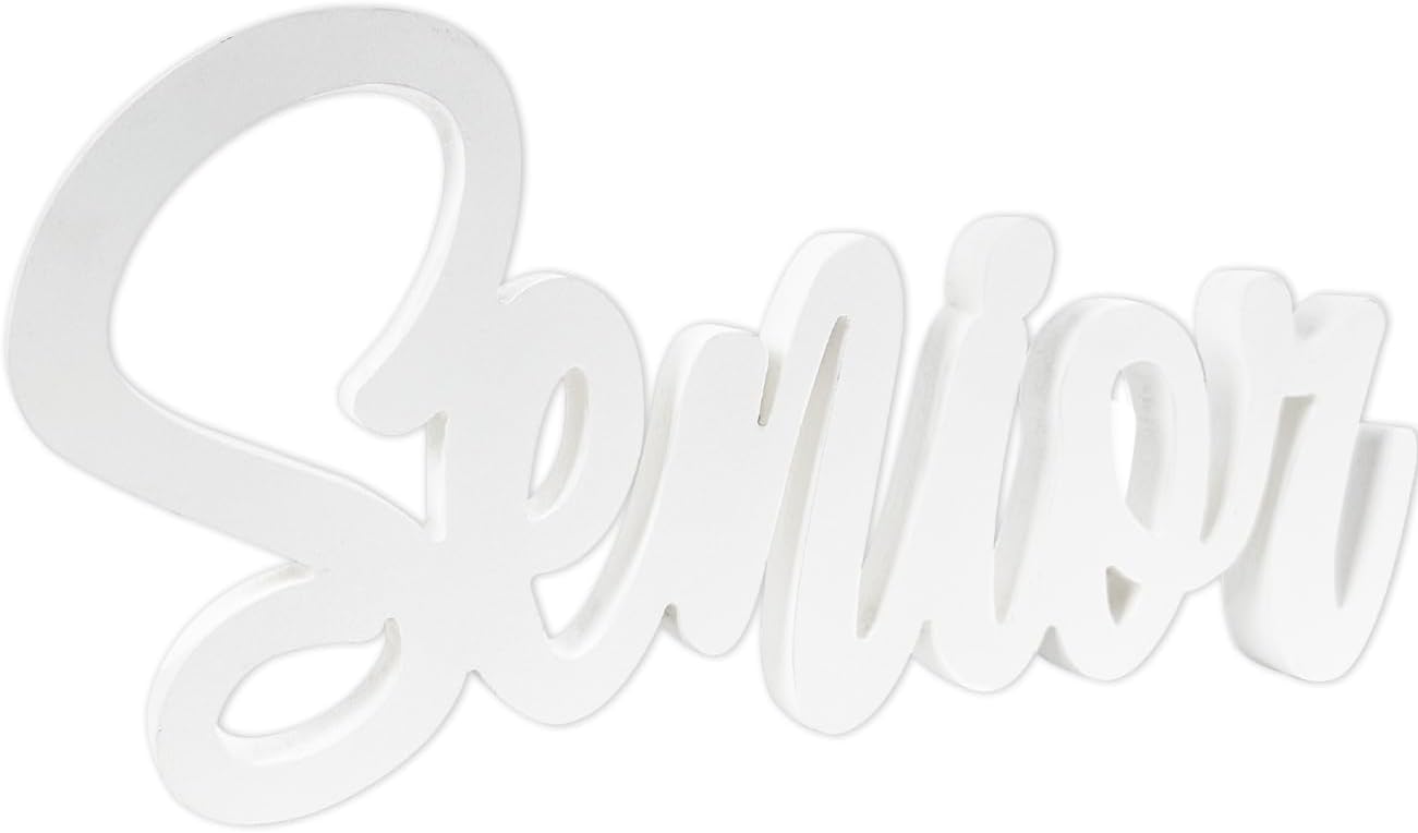 Amazon.com: Senior 2024 Wooden Sign Purple Graduation Senior Photo ...