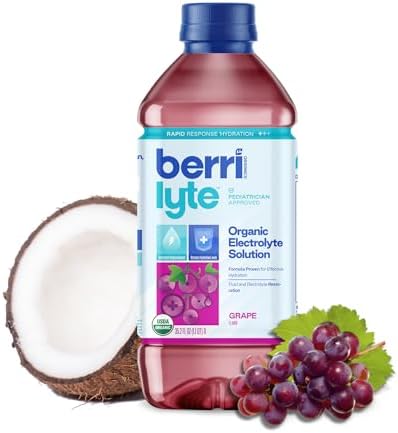 Amazon.com: Berri Lyte Plant Based Organic Electrolyte Solution ...