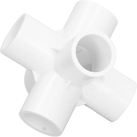 Amazon.com : Geodesic 6-Way 1/2" Geodesic hub for PVC Domes : Tools ...