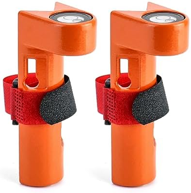 QWORK Adjustable Grade Rod Level, 2 Pack Portable Measuring Instrument ...