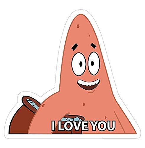 Buy Patrick Star Meme, Patrick Star Decal Sticker - Sticker Graphic ...