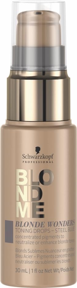 Snapklik.com : BLONDME BLONDE WONDERS Steel Blue Toning Drops ...