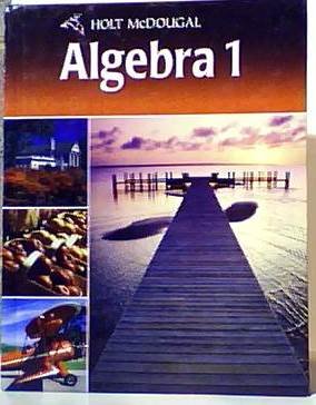 Amazon.com: Holt McDougal Algebra 1: Student Edition Algebra 1 2012: ...