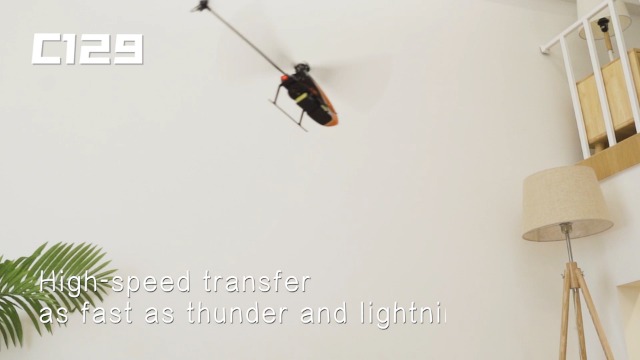 GoolRC C129 RC Helicopter for Adults, 4 Channel 2.4Ghz Remote Control ...