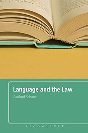 Amazon.com: Language and the Law: With a Foreword by Roger W. Shuy ...
