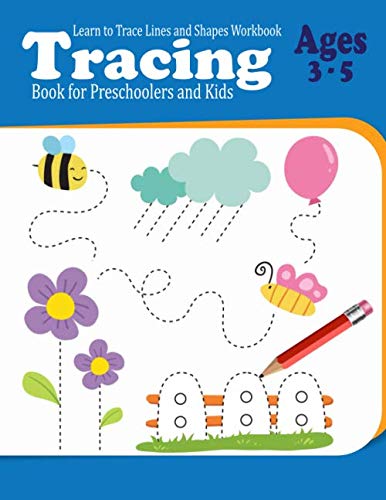 Trace Lines Workbook: Learning to Trace Lines and Shapes, Learn to ...