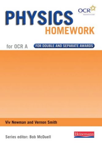 GCSE Science for OCR A Physics Homework Book : McDuell, Mr Bob, Newman ...