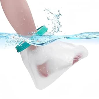 MORJCG Waterproof Foot Cover for Shower, Waterproof Leg Cover for ...