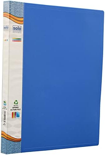 Solo SG- 501 Spring Action File A4 - Blue : Amazon.in: Office Products