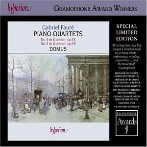 Faure, Gabriel, Domus Ensemble - Piano Quartets 1 & 2 - Amazon.com Music
