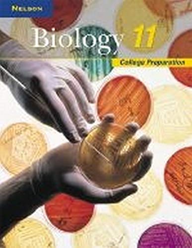 Nelson Biology 11: College Preparation: Student Text: DiGiuseppe ...