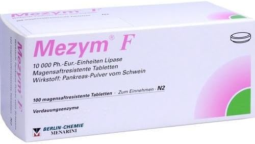 MEZYM F 100St Filmtabletten PZN:6190438 : Amazon.de: Drogerie ...
